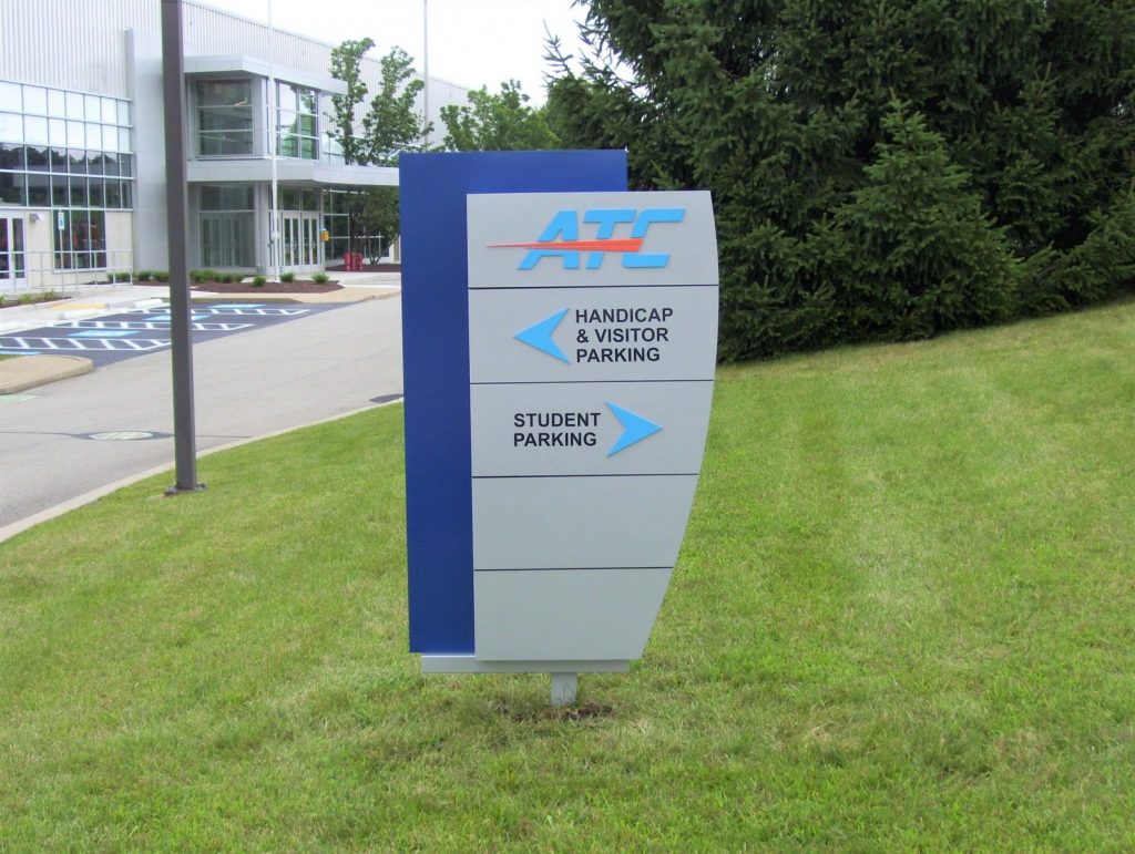 ATC: Directional sign | Sekula Signs